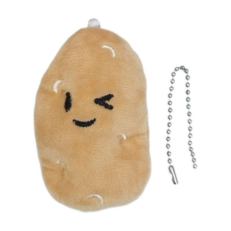 Delicate Cloth Potato Pin Jewelry Cartoon Potato Brooch Pendant Plush ...