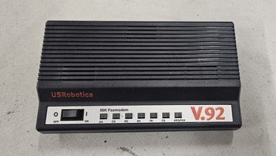 US Robotics 56K V.92 External Faxmodem Fax Modem 5686E | eBay