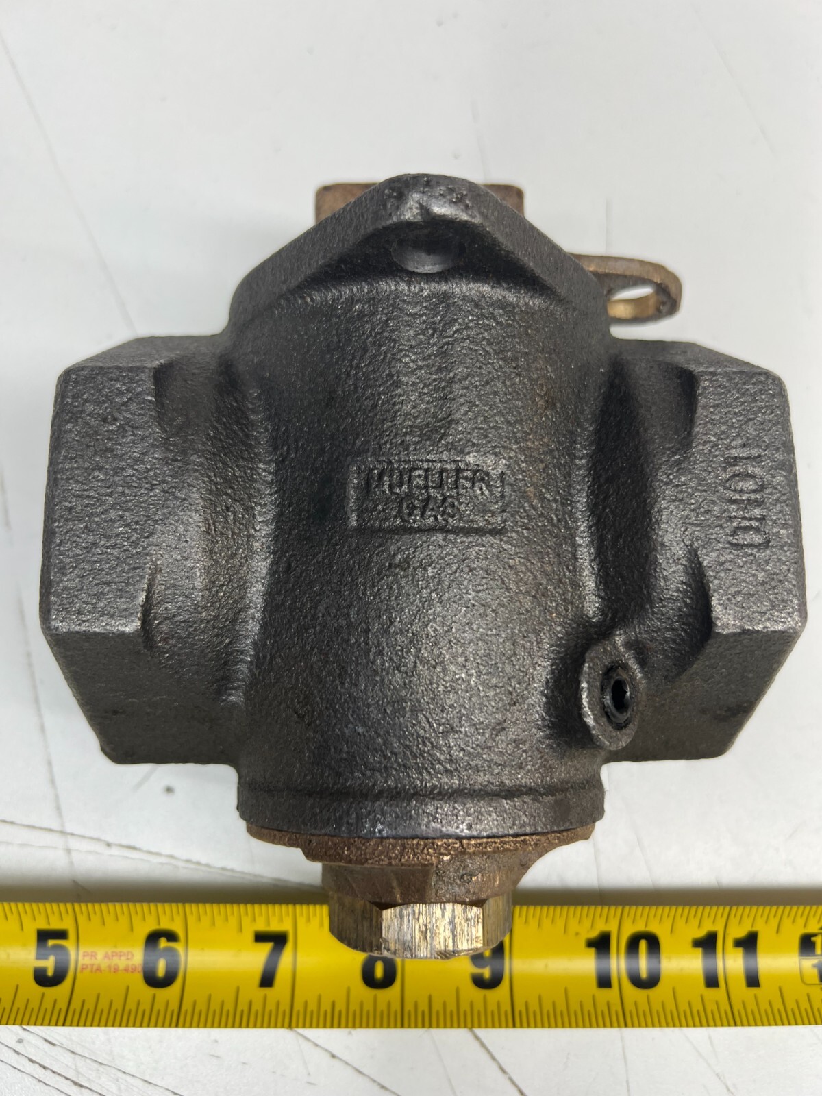 2" Mueller H-11175 Luboseal Meter Valve 175 PSIG Female Iron Pipe ...