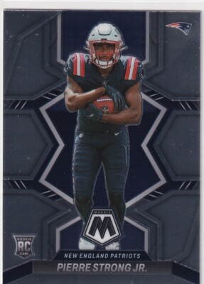 2022 MOSAIC RC PIERRE STRONG JR. NEW ENGLAND PATRIOTS ROOKIE GE-1714 | eBay