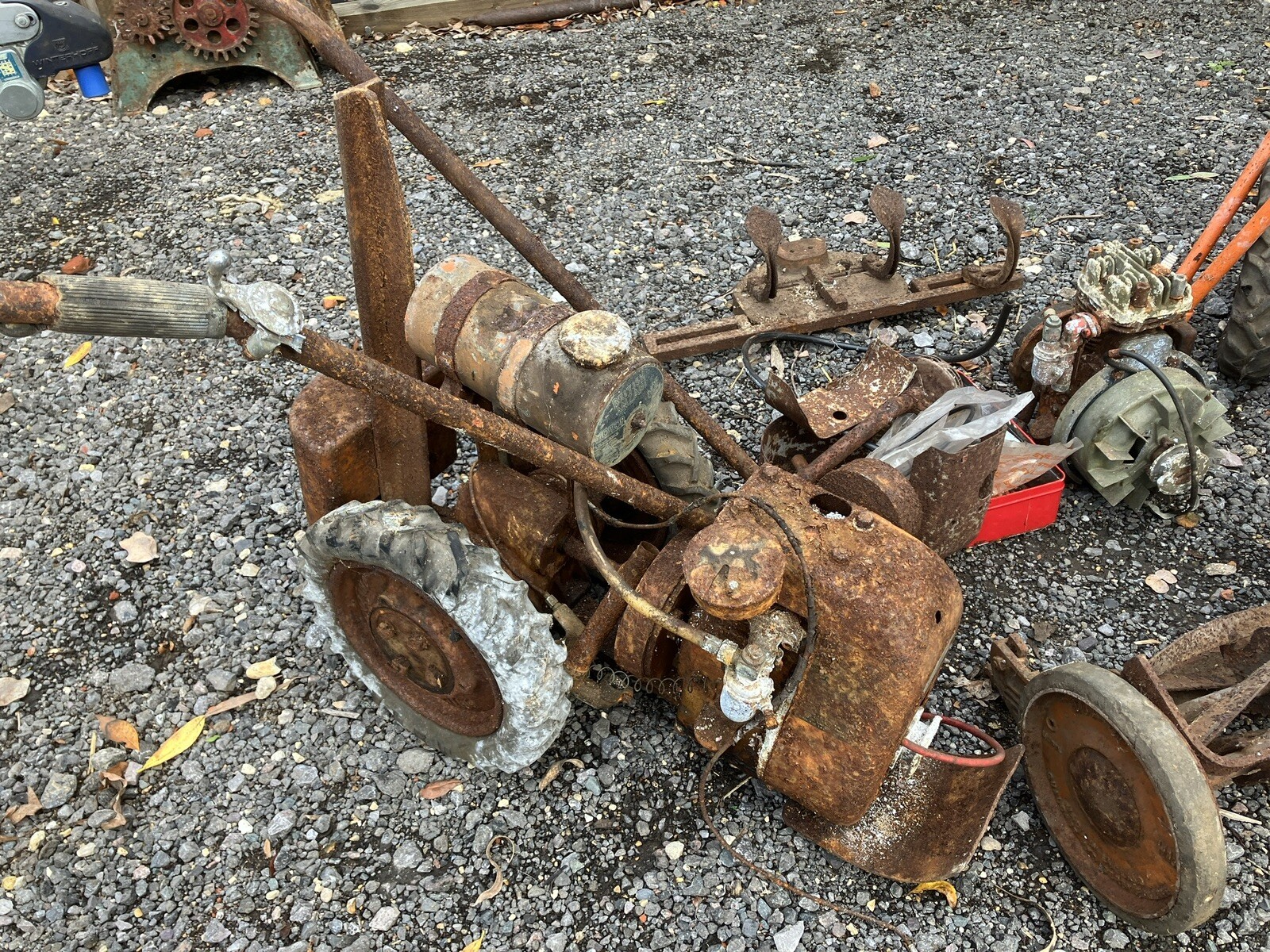 British Anzani Motor Hoe x 2 and implements | eBay UK