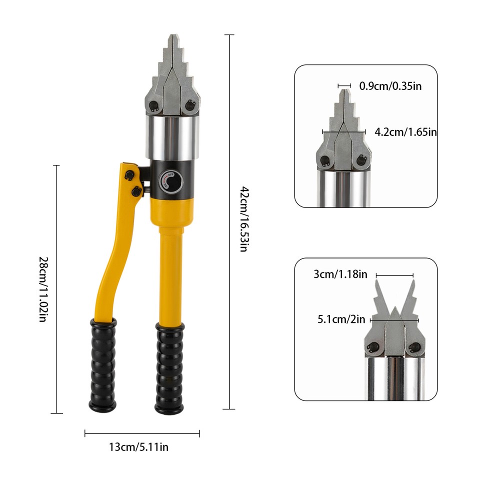 Portable Hydraulic Flange Spreader Split Splitter Expander Stretch ...