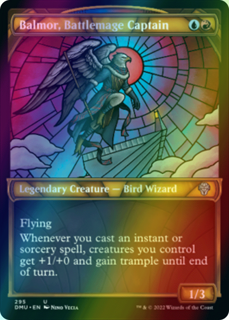 Balmor, Battlemage Captain SHOWCASE TEXTURED FOIL, Dominaria United, MTG NM/M | eBay