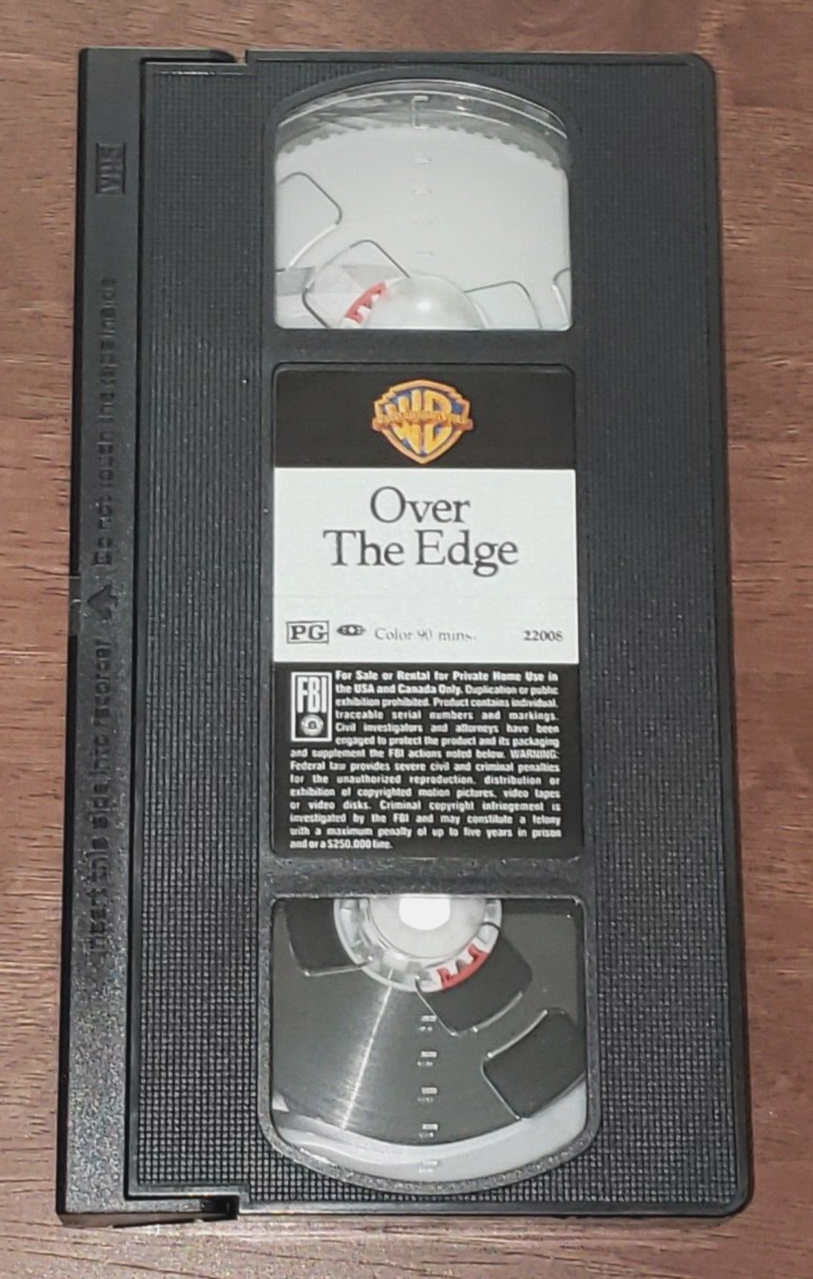 OVER THE EDGE VHS 1989 Warner Home Video MATT DILLON Cult Classic RARE ...