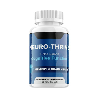 Neuro-Thrive Supplement to Support Brain Functions NeuroThrive - 60 ...