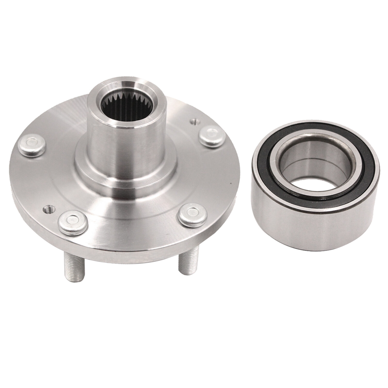 New Front Wheel Hub & Bearing Assembly Fits 01-06 Hyundai Santa Fe 05 ...