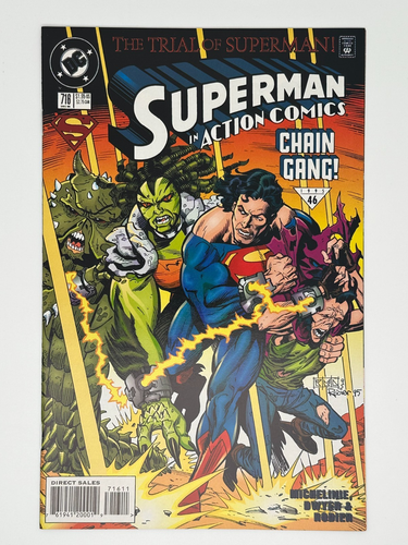 SUPERMAN In Action Comics Book #716 1995 DC Comic Book | eBay