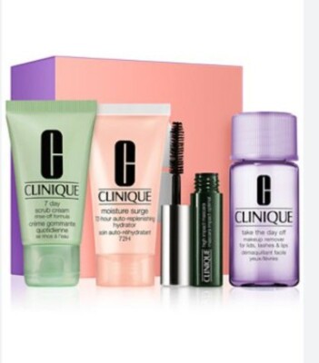 Clinique "Discover Clinique" 4-Piece Sample Set - Makeup Remover ...