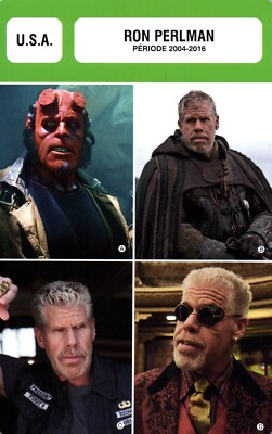 Fiche Cinéma - Acteurs - RON PERLMAN. | eBay