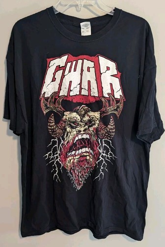 Gwar Viking Death Machine Heavy Metal Band Black T-Shirt Reprint ...