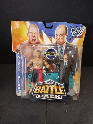 WWE BROCK LESNAR PAUL HEYMAN FIGURE SET 2 PACK BATTLE PACK SERIES 25 | eBay