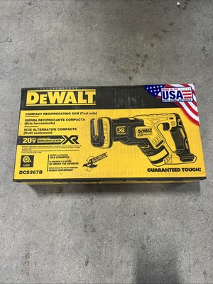 DeWalt DCS367B 20V MAX XR Brushless Compact Reciprocating Saw Bare Tool ...