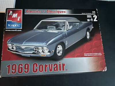 AMT 1969 Chevrolet Corvair Model Car Kit + Bonus Parts | eBay