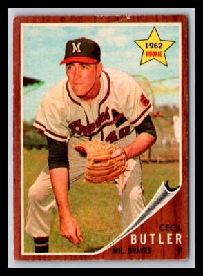 1962 Topps #239 Cecil Butler PR-FR w/Defect(s) | eBay