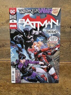 Batman #98 A CVR Joker War • 2020 DC • Punchline Harley Quinn • We ...