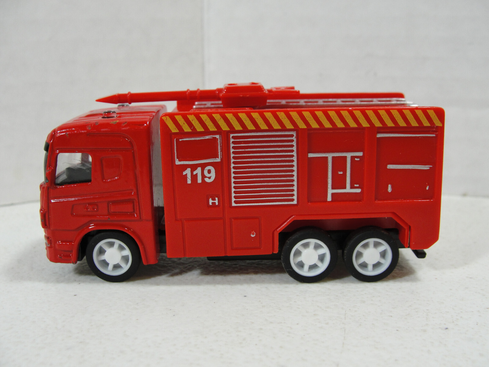 Fire Department #119 pull back Diecast toy 3-1/4" | eBay