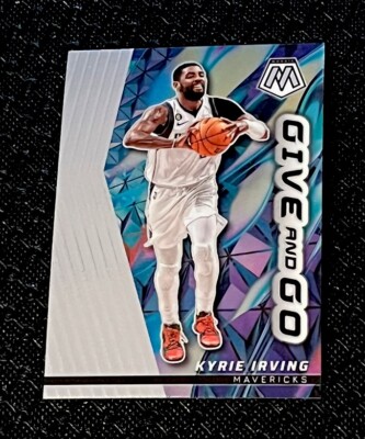 2022 Mosaic Basketball Card #12 Give And Go Kyrie Irving Dallas ...