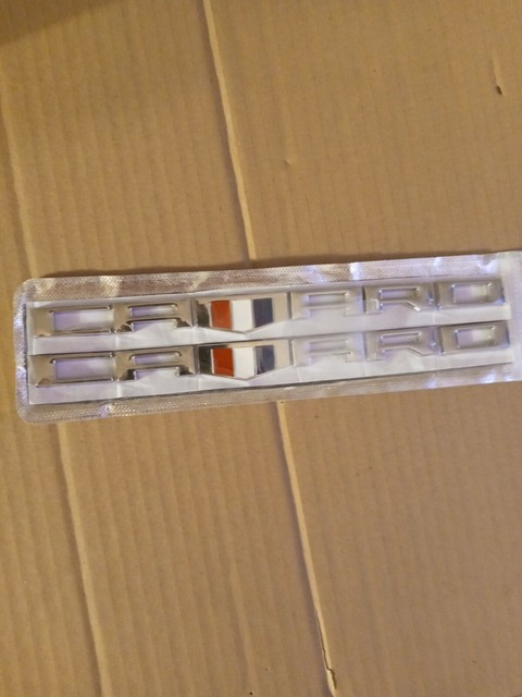 2016-2020 Chevy Camaro LS LT SS Zl1 Chrome Heritage Fender Emblems GM ...