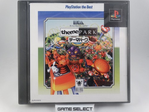 Theme Park sony PLAYSTATION 1 2 3 One PS1 PS2 PS3 Psx Import JP Jap ...