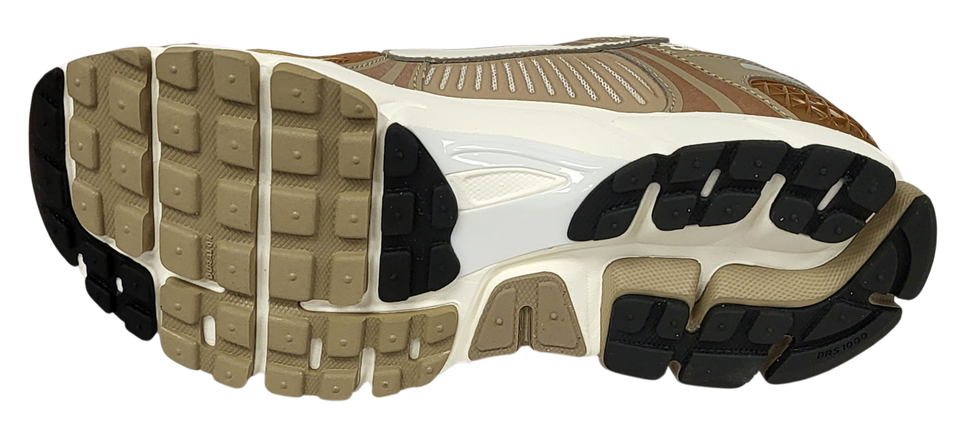 NEW Nike Zoom Vomero 5 Womens Sz 7 Brown Mocha Khaki Fire Red Running ...