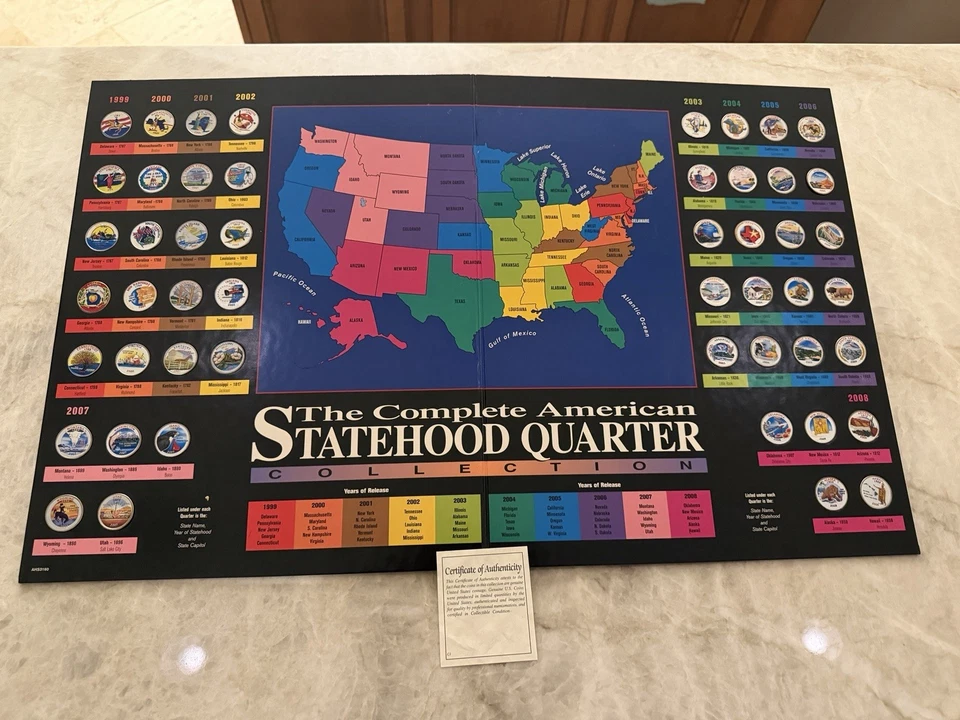 Colorized State Quarters for sale | eBay