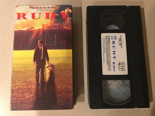 Rudy (VHS, 1994) Sean Astin, Charles S. Dutton 43396537231| eBay