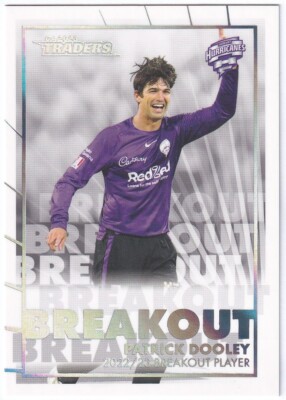 2023/24 CRICKET TRADERS 'BREAKOUT WHITE' BO07/18 PATRICK DOOLEY ...