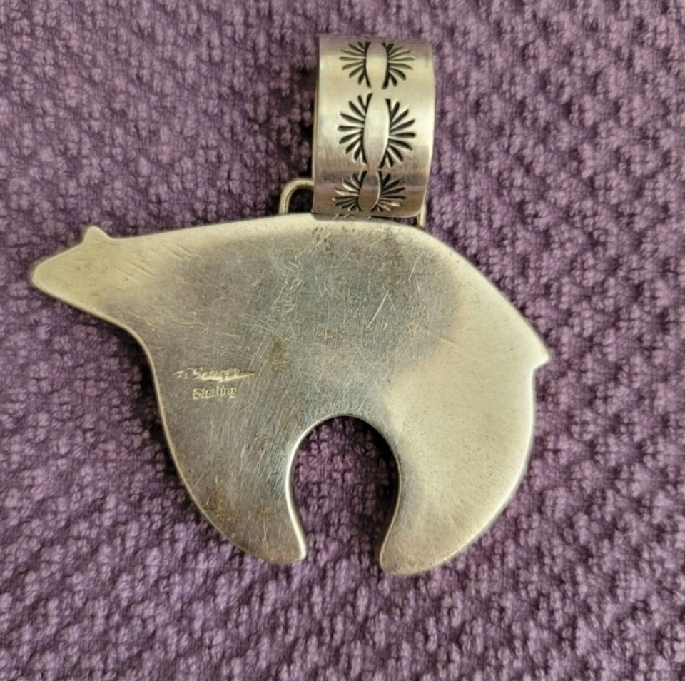 Tommy Singer Spirit Bear Pendant | eBay