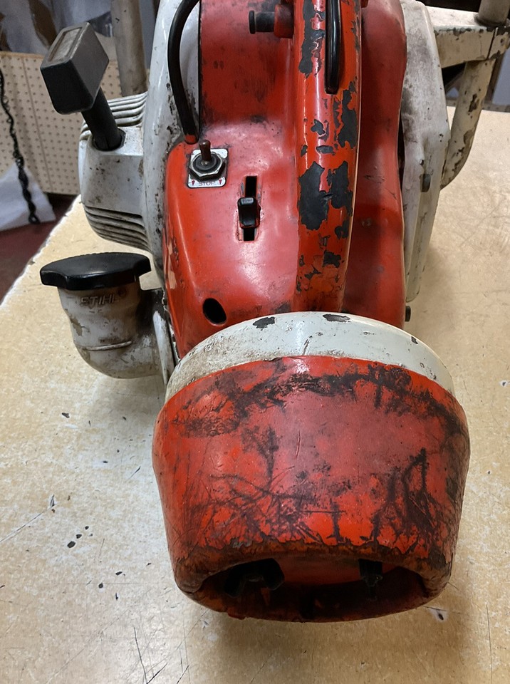 Vintage Used Stihl TS350 Super Cutoff Concrete Saw For Parts Or Repair ...