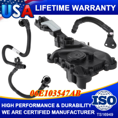 New Oil Separator PCV Valve Vent Trim Kit For AUDI A6 A7 A8 Q5 Q7 S4 ...