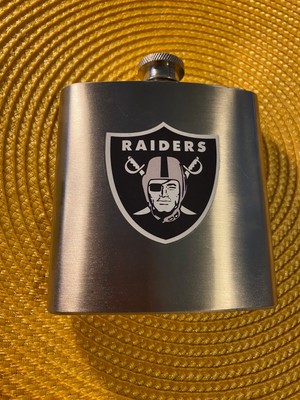 Raiders Metal Flask | eBay