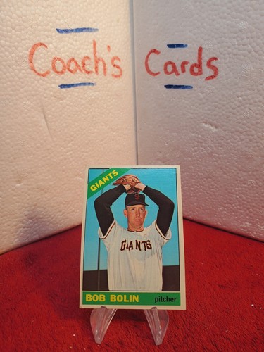 1966 Topps MLB Bob Bolin #61 San Francisco Giants | eBay