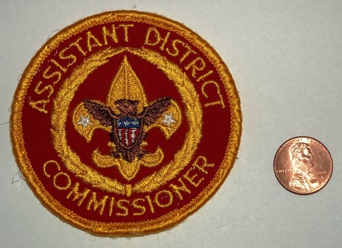 BSA OA BOY SCOUTS OF AMERICA INSIGNIA POSITION PATCH ASSISTANT DIST ...