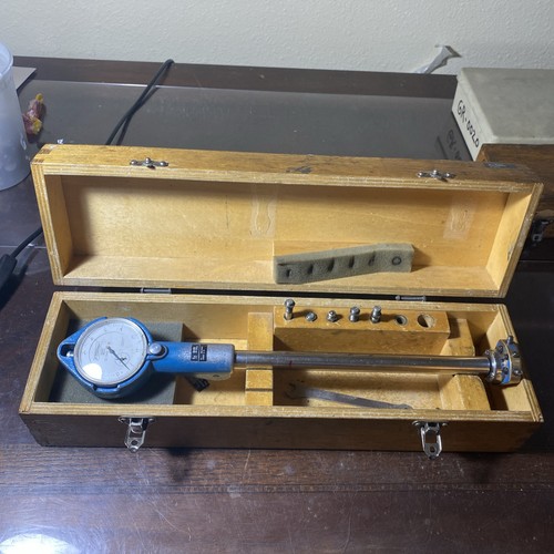 Fowler no 52-540-210, Dial Bore Gage , .0001 Grad, w Attachments Box 2 ...