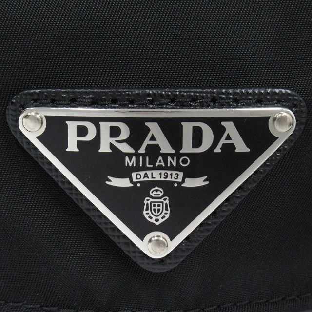 【Hat】Excellent condition PRADA "Re-Nylon Baseball Cap" 6-panel hat with ...