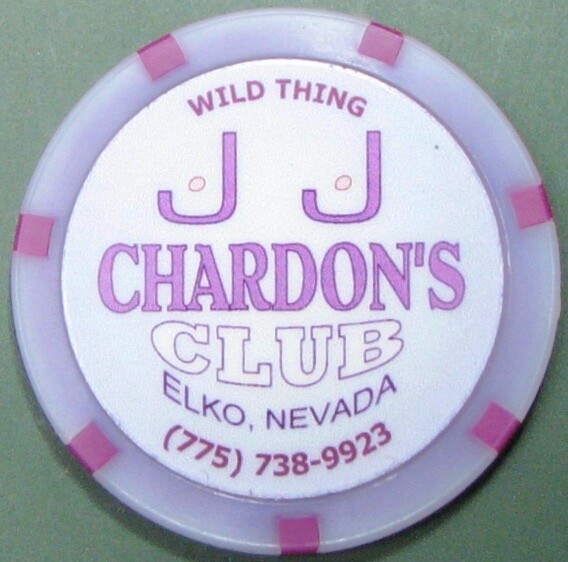 J.J. Chardon's. Brothel Casino Chip. Elko, NV. BR02. | eBay