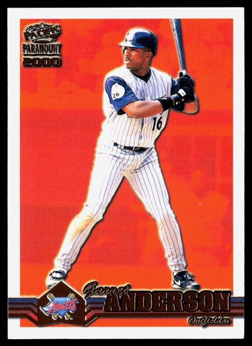 Garret Anderson 2000 Pacific Paramount Gold #1 | eBay