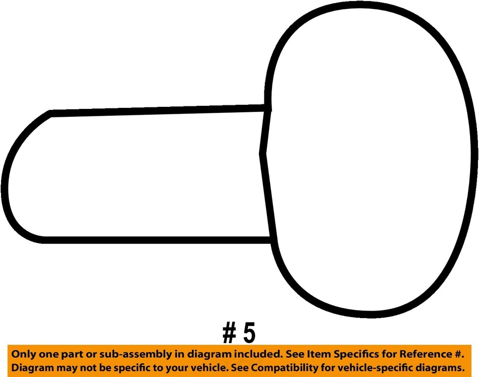 GM OEM Pick Up Box Bed-Fuel Door Gas cap Hatch Rivet 11519023 | eBay