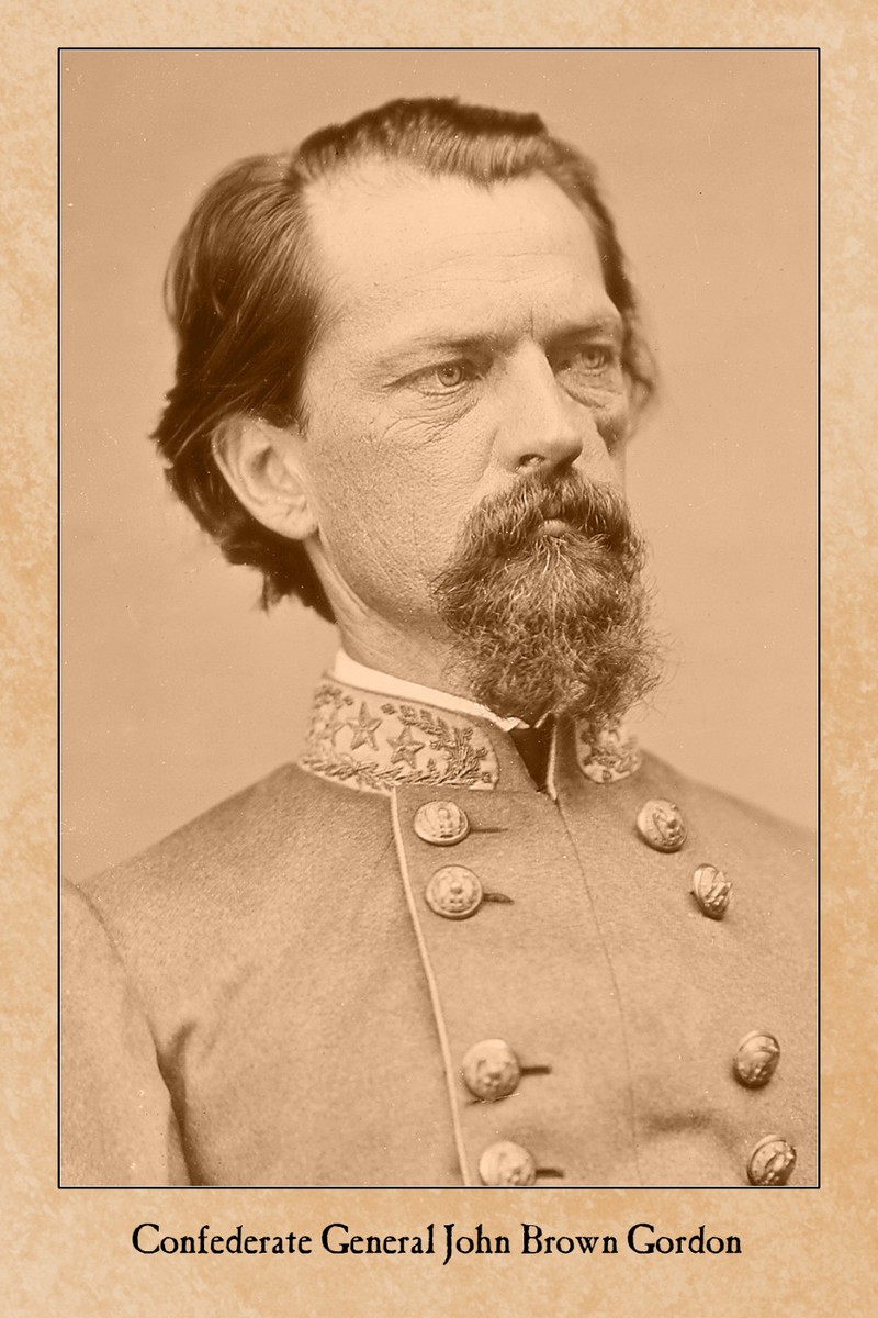 John Brown Gordon Confederate General John Brown Gordon, 1832 1904.