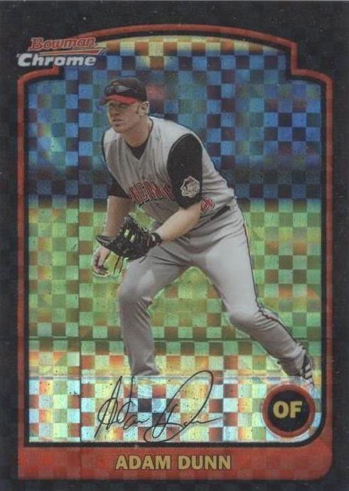 2003 Bowman Chrome - Adam Dunn #34 X-Fractor for sale online | eBay