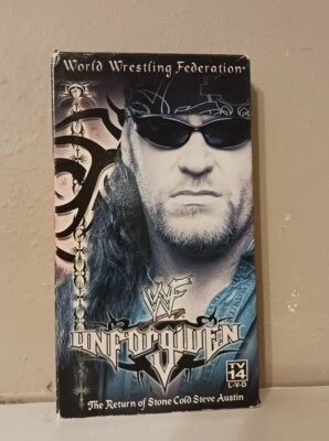 WWF Unforgiven 2000 VHS WWE, Stone Cold Steve Austin, The Rock ...