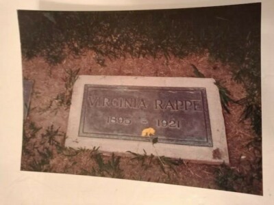 Original PHOTO Grave of Silent Film Actress Virginia Rappe - Hollywood ...