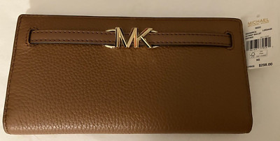 MICHAEL KORS REED WALLET "BROWN" | eBay