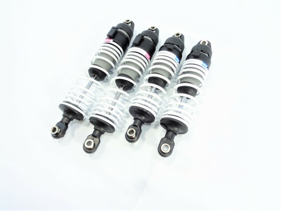 Traxxas Rustler 4x4 Set of Ultra Shocks Front Rear with Springs Slash ...