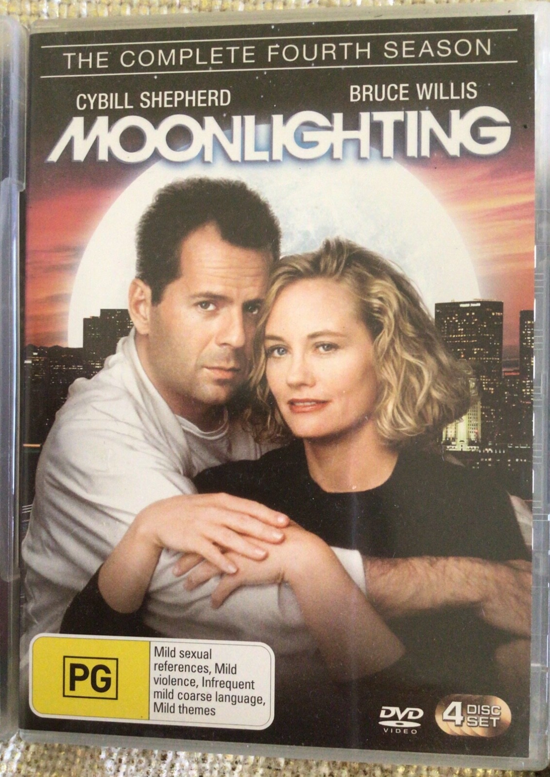 MOONLIGHTING The Complete Seasons 1 - 5 DVD (17 discs) Region 4 PAL ...