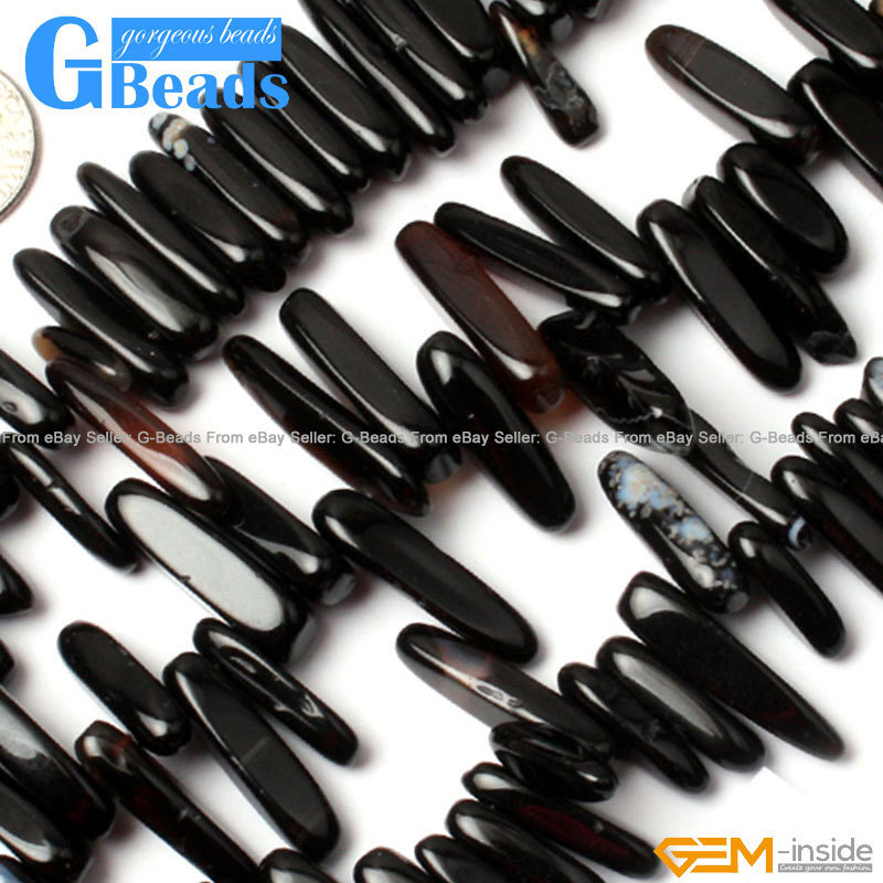 Natural Stones Irregular Spike Stick Beads For Jewelry Making Free ...