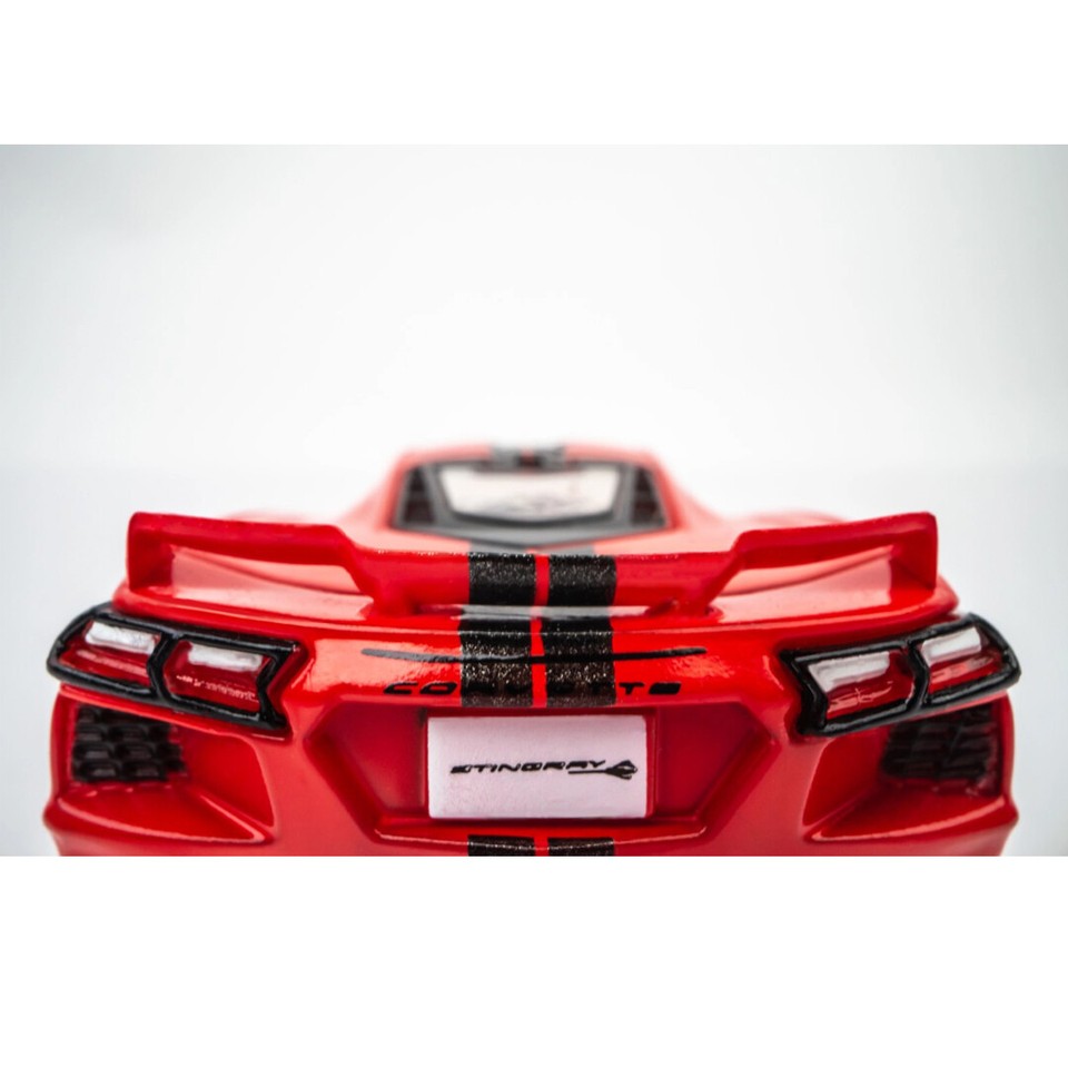 AFX 22011 Corvette C8 Torch Red Mega G+ Slot Car HO Scale 850015210433 ...