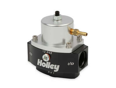 Holley 12-848 Dominator Fuel Pressure Regulator Inline Return Style 15 ...