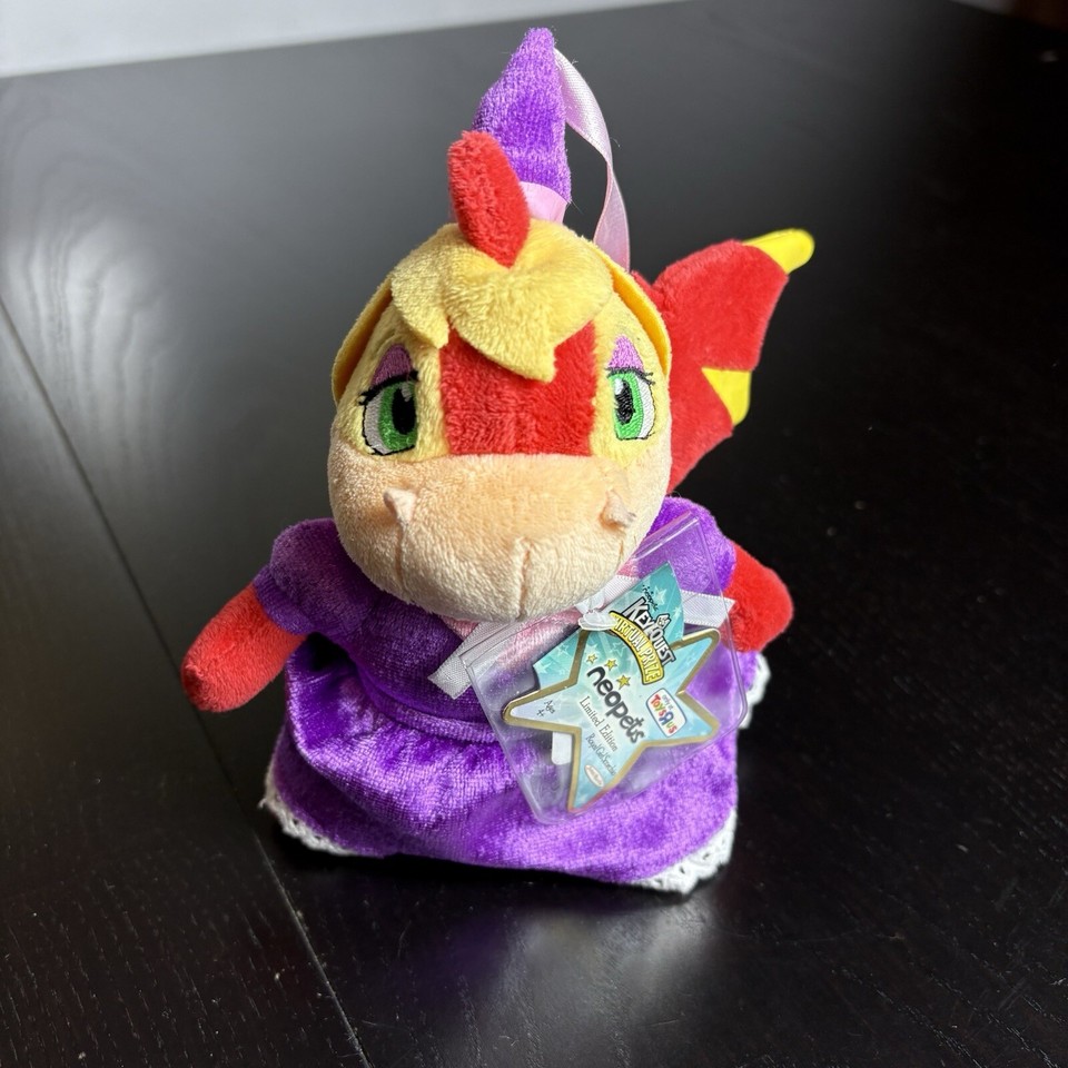 NEOPETS Plush Royal Girl Scorchio Stuffed Animal Toy 2008 with Tag | eBay