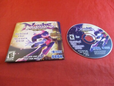 Nights Journey of Dreams Behind the Scenes DVD Nintendo Wii Promo | eBay